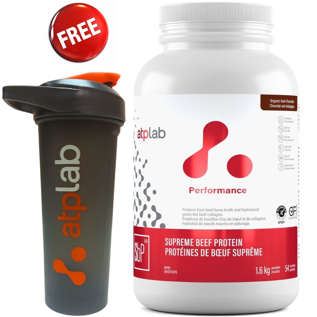 ATP Lab SUPREME BEEF PROTEIN, 1.6kg w/ FREE Shaker — SupplementSource.ca