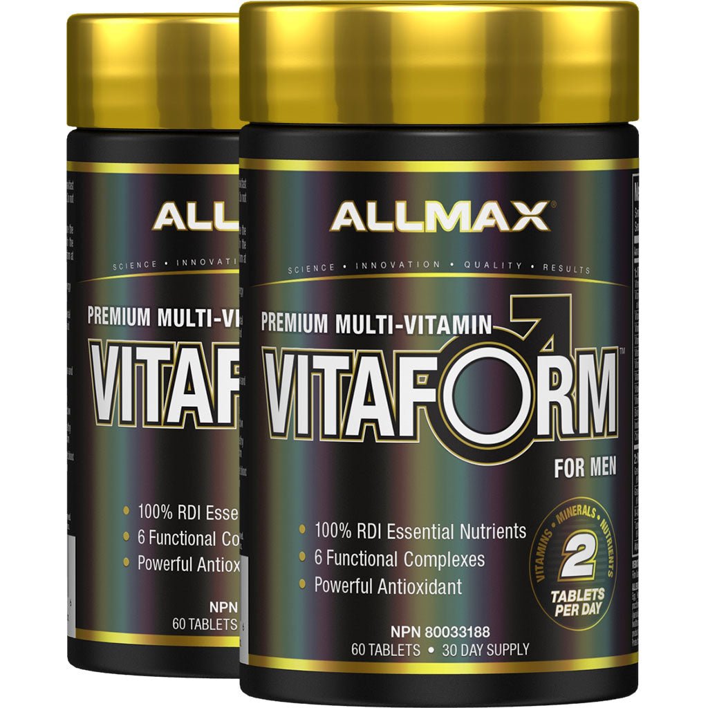 Offre spéciale Allmax VITAFORM POUR HOMMES, 2 x 30 portions | SupplementSource.ca