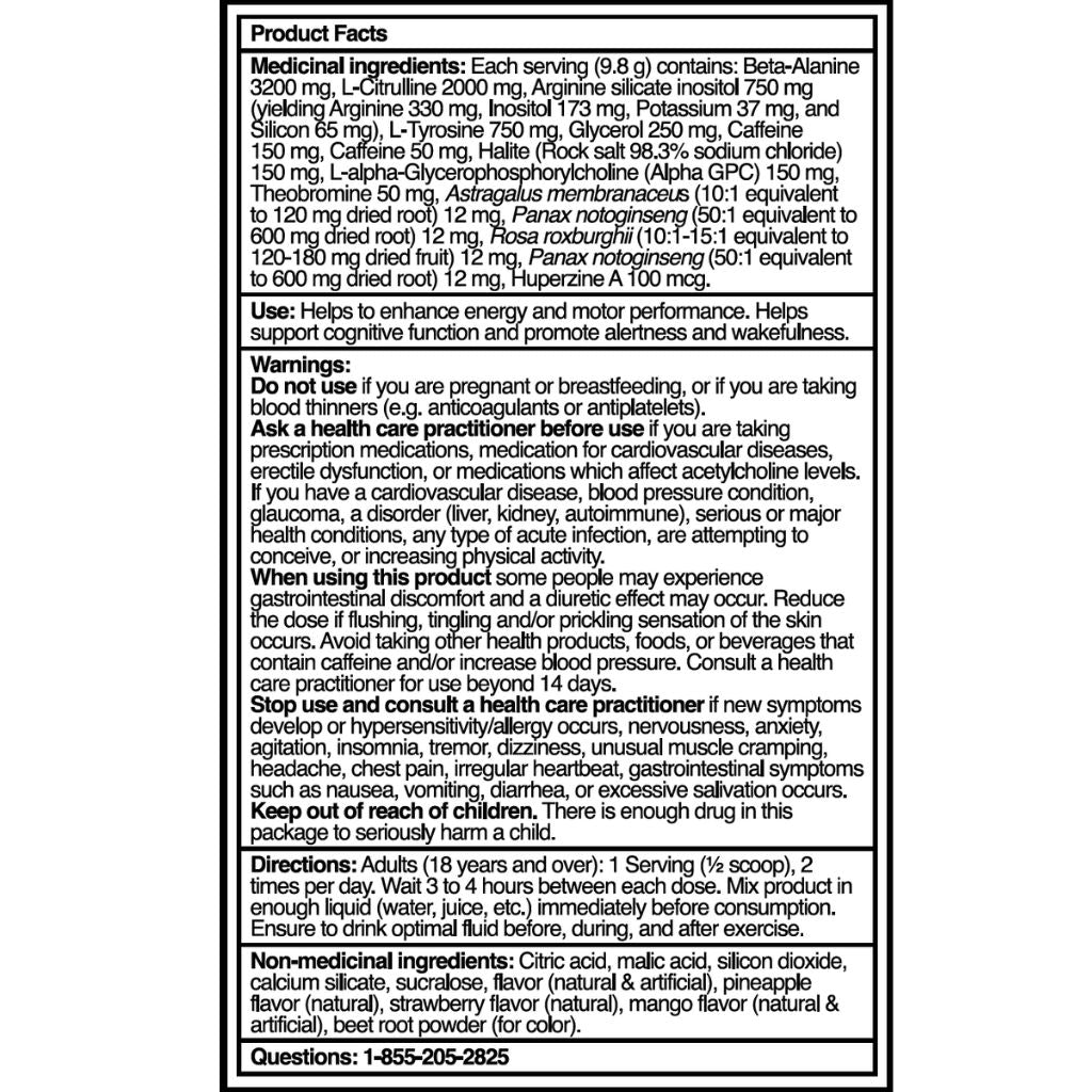 Bucked Up MOTHER BUCKER PRE-WORKOUT, 392g — SupplementSource.ca