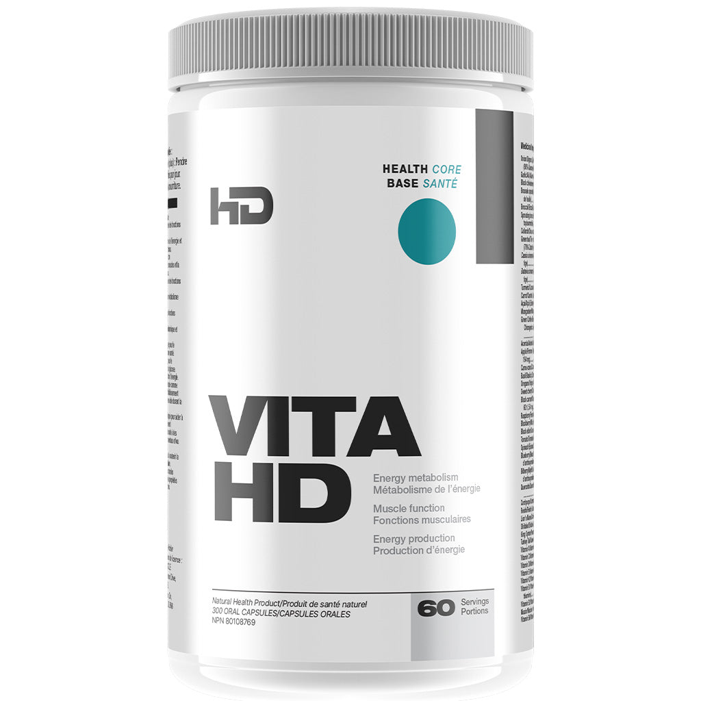 HD Muscle VITAHD MULTIVITAMIN (300 Capsules), 60 Servings — SupplementSource.ca