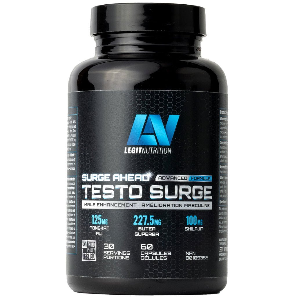 Legit Nutrition TESTO SURGE, 30 Servings — SupplementSource.ca