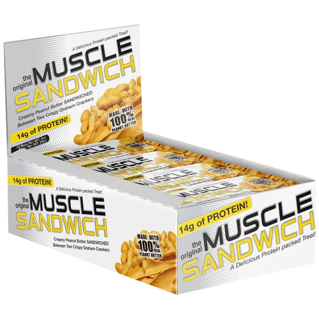 Muscle Foods MUSCLE SANDWICH, 12 Bars/Box — SupplementSource.ca