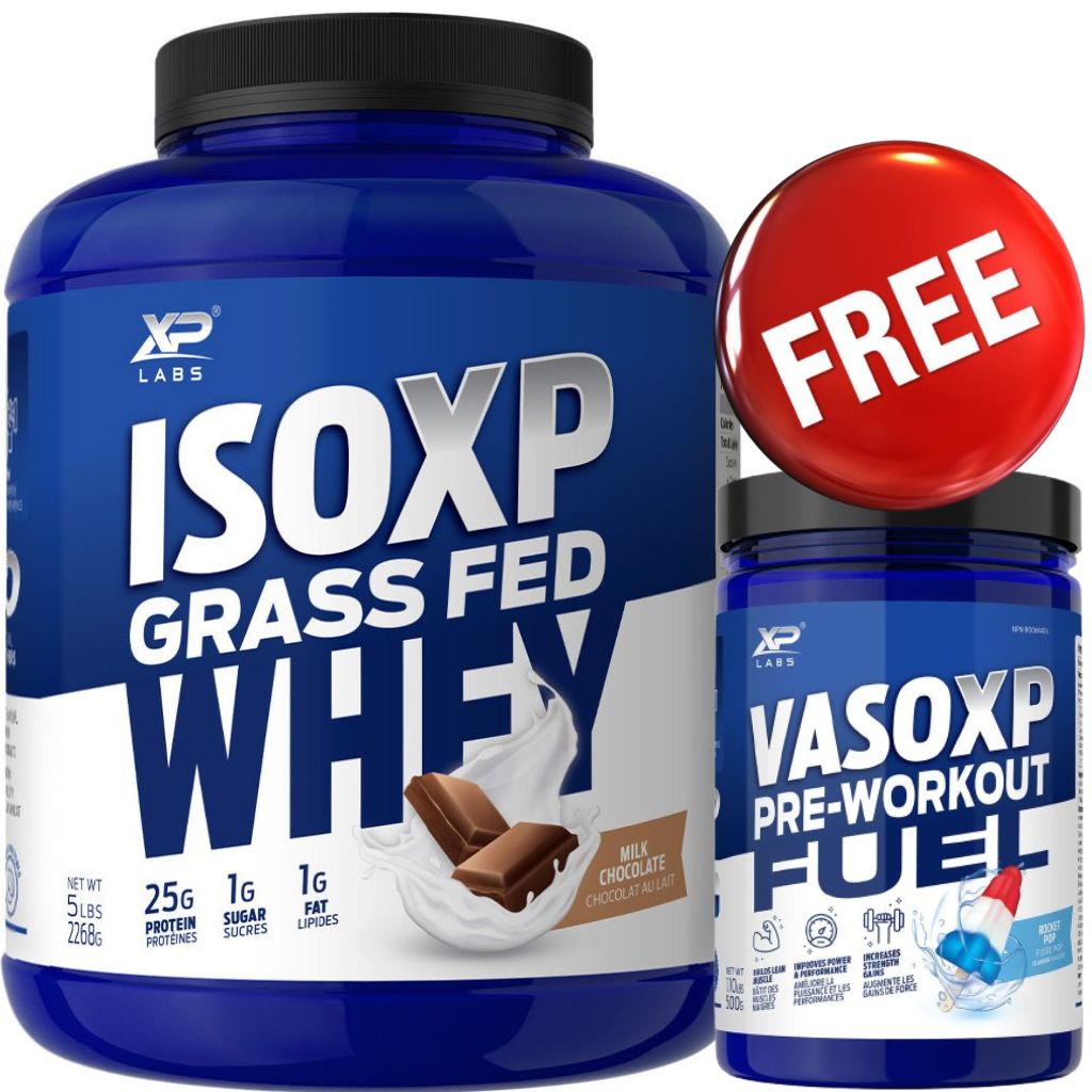 XP Labs ISOXP GRASS FED WHEY ISOLATE, 5lb w/FREE VASOXP — SupplementSource.ca