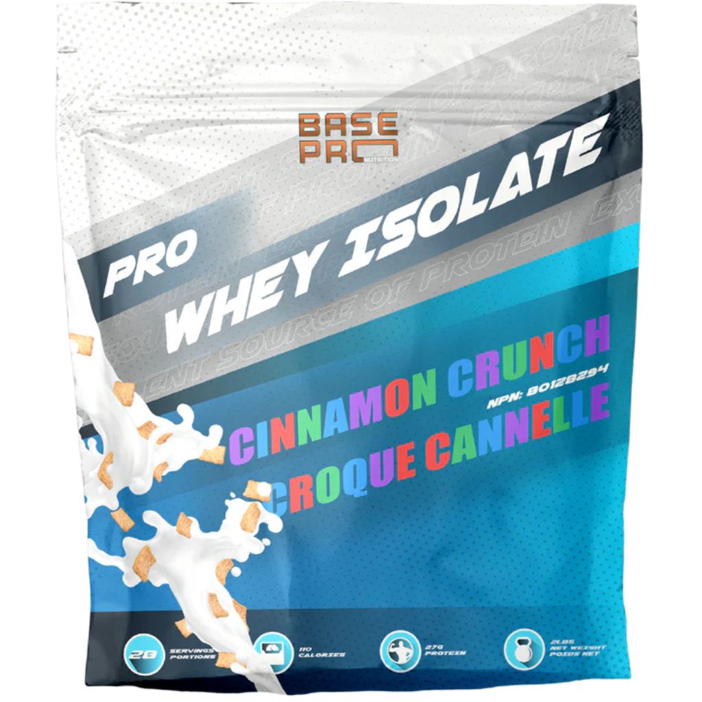 Base Pro Nutrition WHEY PROTEIN ISOLATE, 2lb — SupplementSource.ca