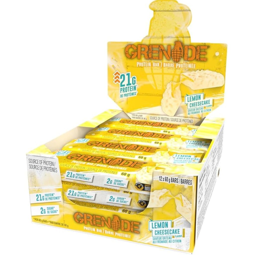 Grenade GRENADE BAR, 60g x 12 Bars/Box — SupplementSource.ca