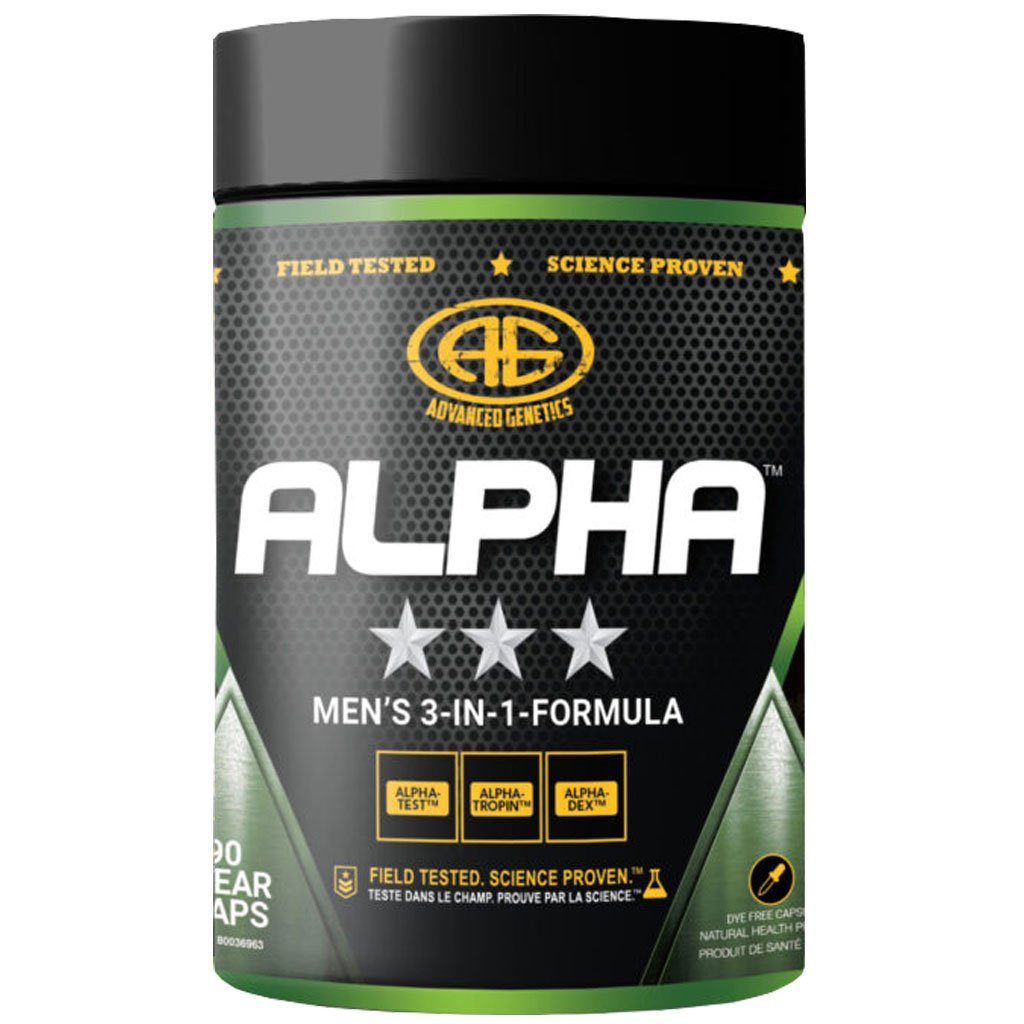 Advanced Genetics ALPHA, 90 Caps — SupplementSource.ca