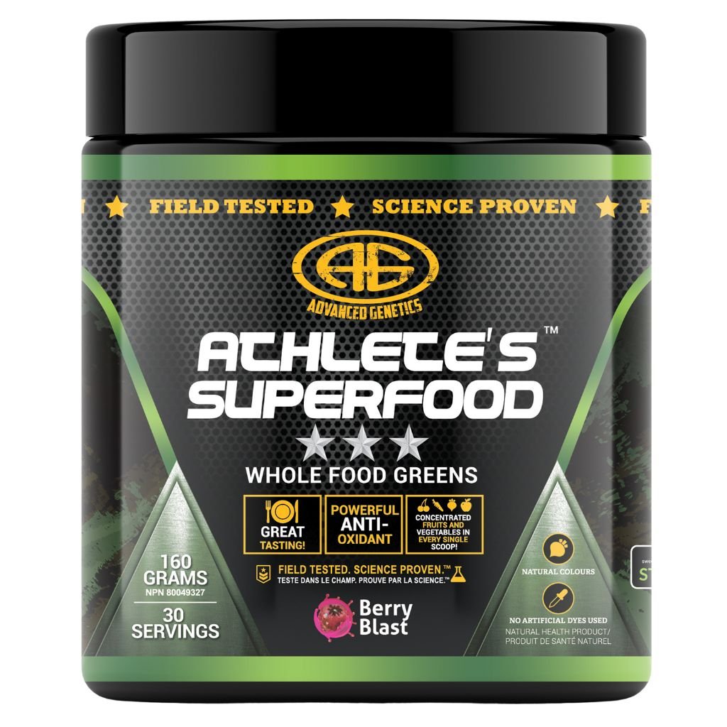 Advanced Genetics ATHLETE'S SUPERFOOD — SupplementSource.ca