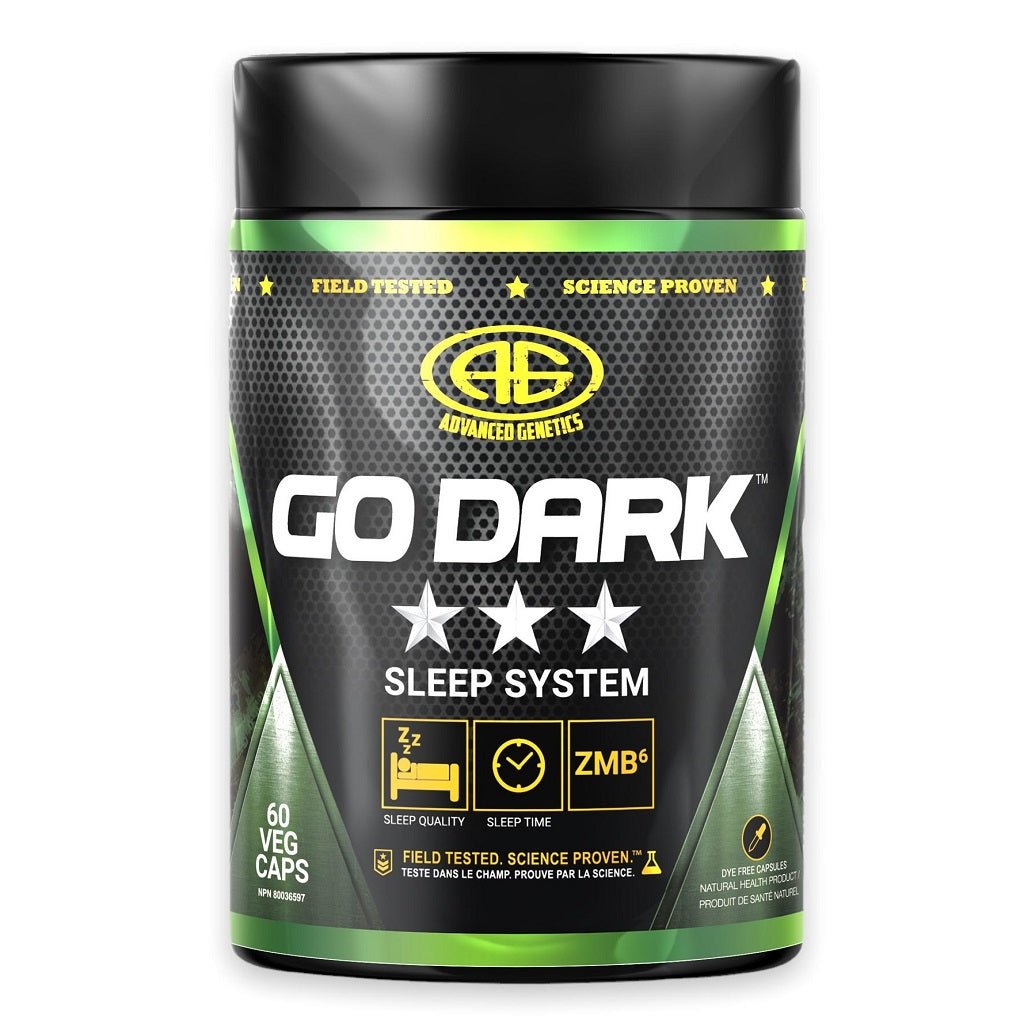 Advanced Genetics GO DARK, 60 Caps — SupplementSource.ca