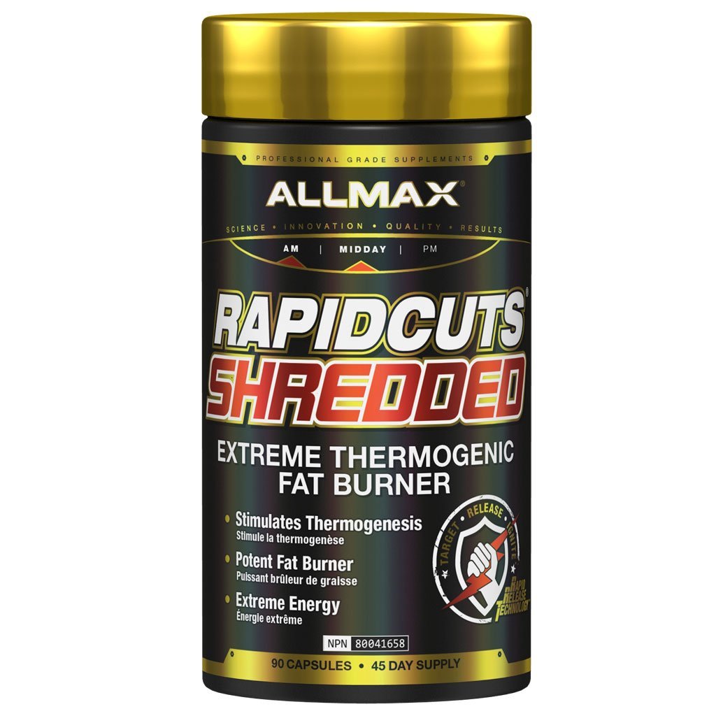 Allmax RAPIDCUTS SHREDDED, 90 Caps — SupplementSource.ca