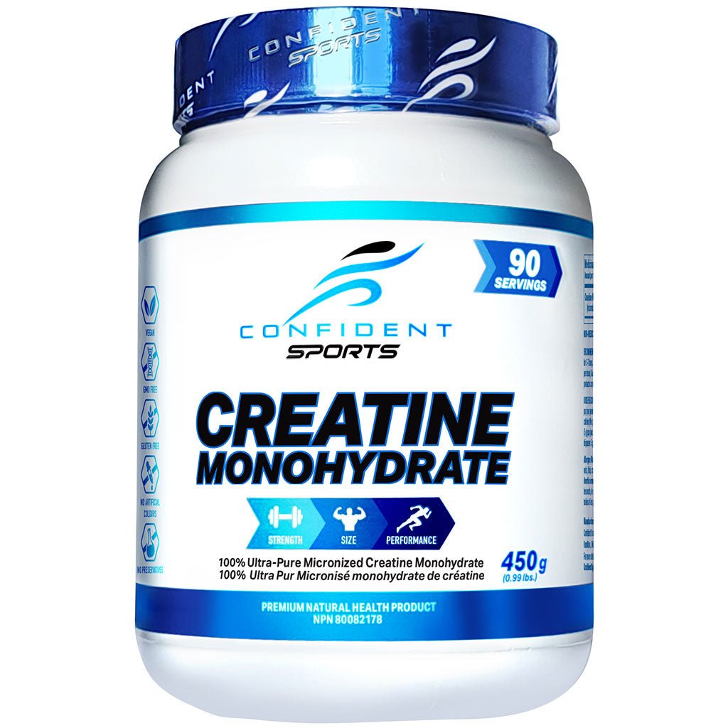 Confident Sports CREATINE MONOHYDRATE, 450g — SupplementSource.ca